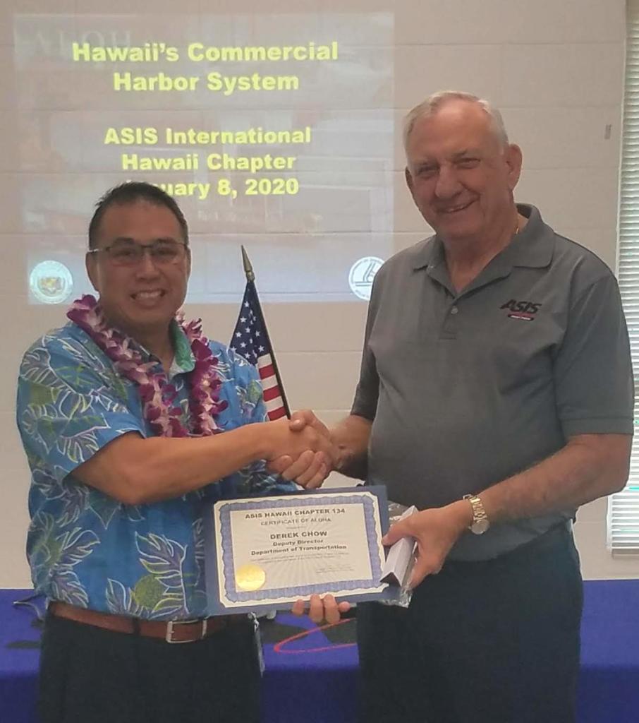 ASIS Hawaii Chapter 134 - Aloha Chapter of ASIS International